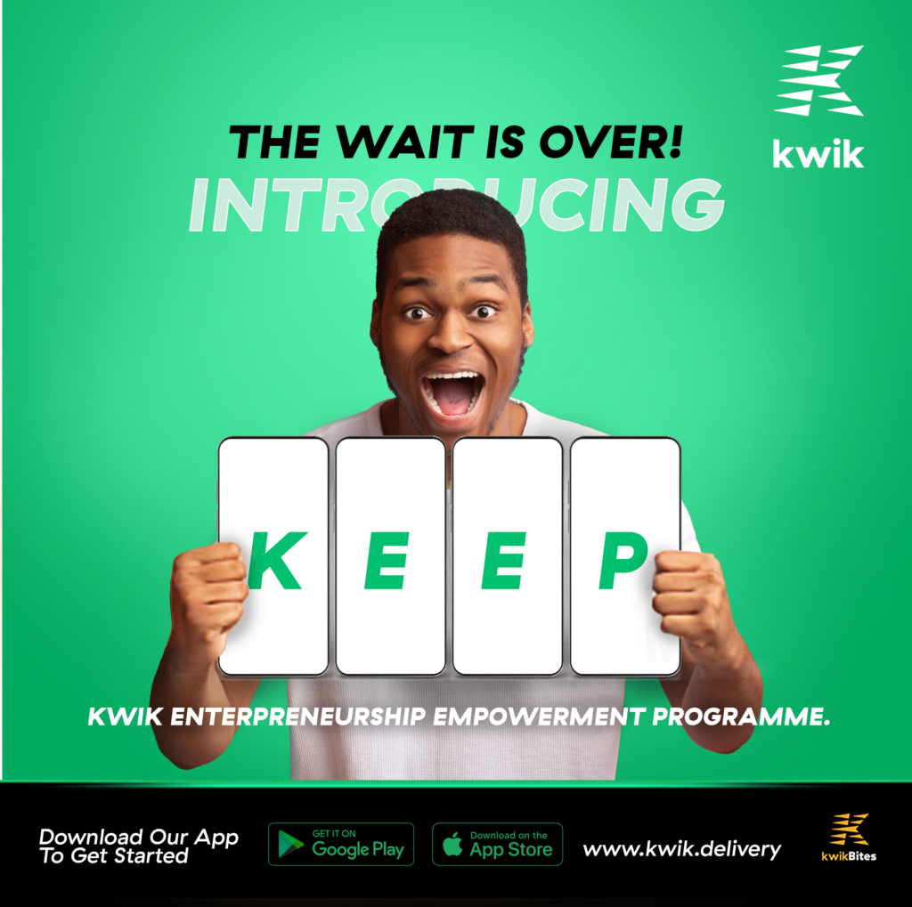 KEEP | An Easy way to Own a Delivery Motorbike | Kwik Delivery