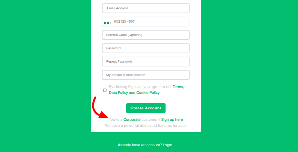 How To Sign Up As A Corporate Client On The Kwik Delivery App – Kwik
